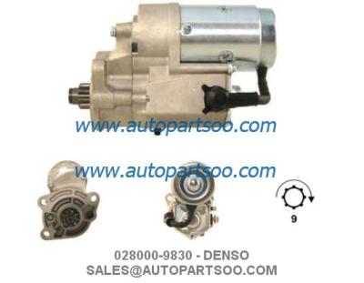 Китай 028000-9830 128000-7030 - мотор стартера 12V DENSO 2KW 9T MOTORES DE ARRANQUE продается