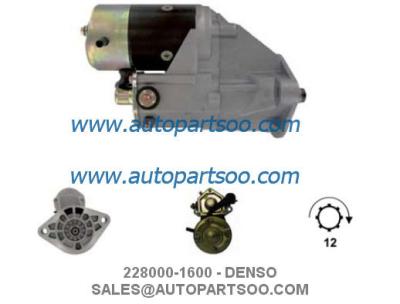 Китай 128000-8621 228000-1600 - мотор стартера 24V DENSO 4.5KW 12T MOTORES DE ARRANQUE продается