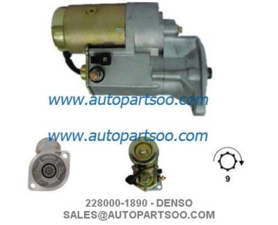 Китай 228000-1890 8970429970 - мотор стартера 12V DENSO 2.2KW 9T MOTORES DE ARRANQUE продается