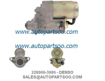Китай 228000-3980 228000-3981 - мотор стартера 12V DENSO 1.7KW 11T MOTORES DE ARRANQUE продается