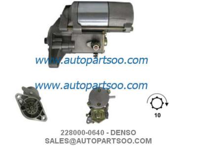 Китай 228000-0640 228000-2120 - мотор стартера 12V DENSO 2KW 10T MOTORES DE ARRANQUE продается