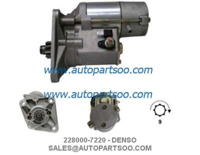 Китай 228000-7220 0986022760 - мотор стартера 12V DENSO 2.2KW 9T MOTORES DE ARRANQUE продается