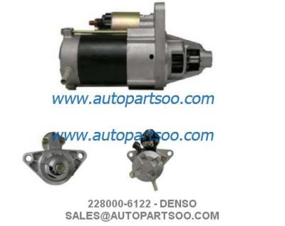 Китай 228000-6121 228000-6122 - мотор стартера 12V DENSO 1.2KW 10T MOTORES DE ARRANQUE продается