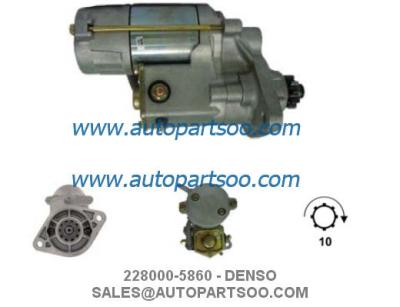 Китай 228000-5860 - Мотор стартера 12V DENSO 2KW 10T MOTORES DE ARRANQUE продается