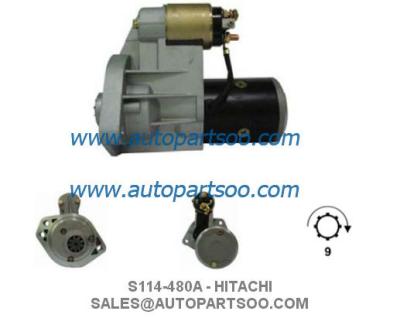 Китай S114-480A S114-480B - мотор стартера 12V ХИТАЧИ 1.4KW 9T MOTORES DE ARRANQUE продается