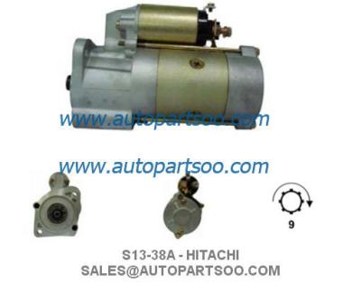 Китай S13-38A S13-38B - мотор стартера 12V ХИТАЧИ 1.8KW 9T MOTORES DE ARRANQUE продается