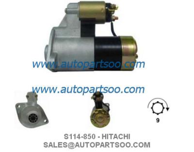 Китай S114-850 S114-8508 - МОТОР СТАРТЕРА S114-850 ХИТАЧИ 12V 1.4KW 9T S114-8508 продается