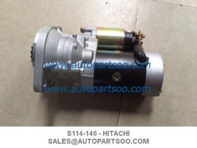 China S114-146 124450-77010 - Hitachi Starters Yanmar Tractor Combine Harvester 12V 15T 1.3W for sale