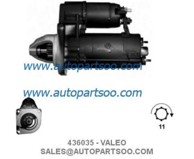 Китай 436035 DRS3129 - мотор стартера 12V VALEO 1.4KW 11T MOTORES DE ARRANQUE продается