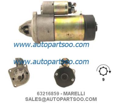 Китай 63216859 MT68MB - мотор стартера 12V MARELLI 3KW 9T MOTORES DE ARRANQUE продается
