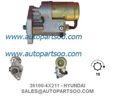 Китай 36100-4X210 36100-4X211 - мотор стартера 12V HYUNDAI 2.2KW 10T MOTORES DE ARRANQUE продается