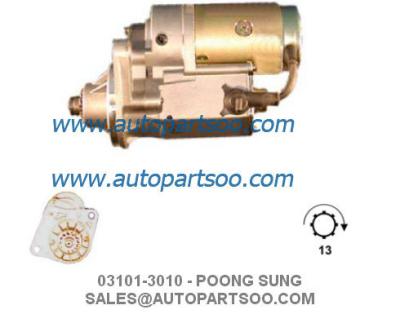 Китай 03101-3010 03101-3011 - СПЕТЫЙ POONG мотор стартера 12V 2KW 13T MOTORES DE ARRANQUE продается