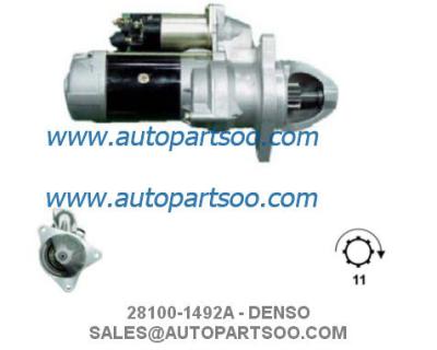 Китай 28100-1490A 28100-1492A - мотор стартера 24V DENSO 7KW 11T MOTORES DE ARRANQUE продается