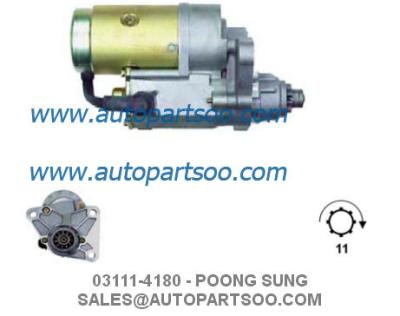 Китай 03111-4180 OK60G-18-400 POONG СПЕТОЕ мотор стартера 12V 2.2KW 11T MOTORES DE ARRANQUE продается