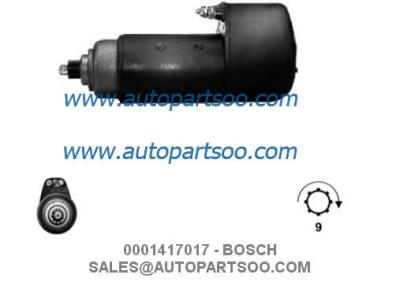 Китай 0001410016 0001417017 - мотор стартера 24V BOSCH 6.6KW 9T MOTORES DE ARRANQUE продается