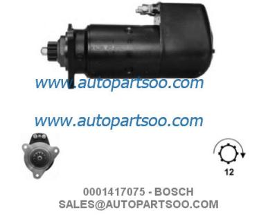 Китай 0001417075 0986018090 - мотор стартера 24V BOSCH 6.6KW 12T MOTORES DE ARRANQUE продается