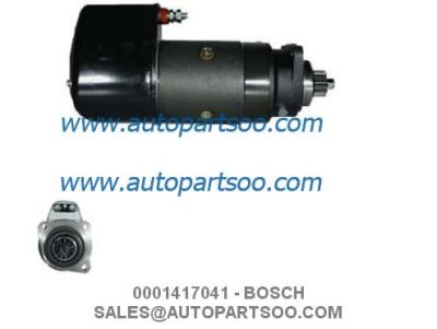 Китай 0001417041 0986011520 - мотор стартера 24V BOSCH 5.4KW 9T MOTORES DE ARRANQUE продается