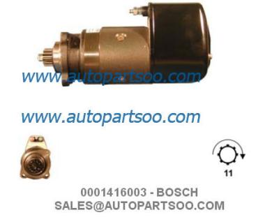 Китай 0001416003 0986011580 - мотор стартера 24V BOSCH 5.5KW 11T MOTORES DE ARRANQUE продается