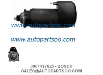 Китай 0001417025 - Мотор стартера 24V BOSCH 6.6KW 11T MOTORES DE ARRANQUE продается