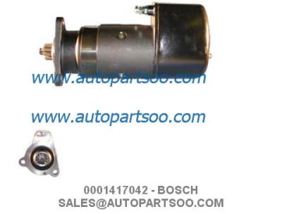Китай 0001417042 0986013450 - мотор стартера 24V BOSCH 6.6KW 11T MOTORES DE ARRANQUE продается
