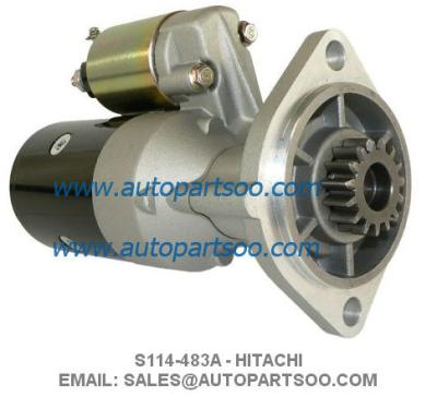 China YANMAR ENGINE STARTER S114-483A S114483A 12957377010 17100877010 S114-257 S114-257G for sale