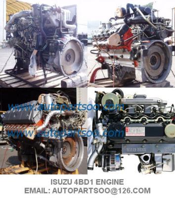 China ISUZU 4BD1 4BD1T Engine assy , USED JAPAN ENGINE ASSY , ISUZU 4BD1 4BD1T Engine assy for sale