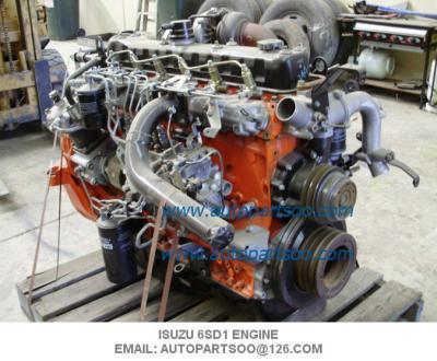 China Isuzu 6sd1 engine assy USED JAPAN ENGINE ASSY Isuzu 6sd1 engine assy for sale