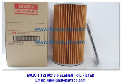 China FILTRO DE ACEITE DEL ELEMENTO DE ISUZU 1-13240217-0 en venta
