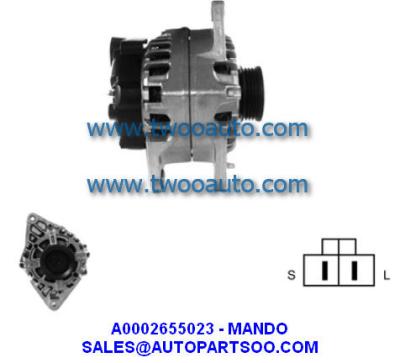 Китай A0002655023 AB190147 - альтернатор 12V 90A Alternadores MANDO продается