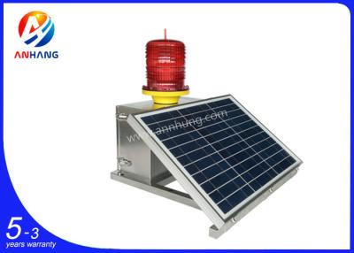 China AH-MS/S Solar Powered Led Aviation Obstructon Light for Telecommunication Towers for sale