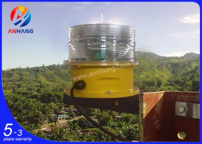 China LED Based aviation obstruction light for telecom tower obstacle/single obstacle light for aircraft warning for sale