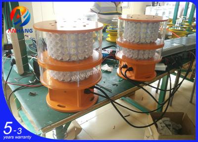 China AH-MI/H Medium intensity chimney lights ,AC220V tower aviation obstruction light , ICAO type aircraft warning lamps for sale