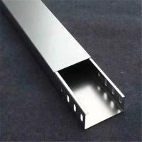China OEM 201 Stainless Steel Cable Tray Rectangular Shape With Polishing Surface for sale