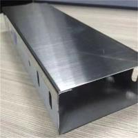 China OEM 201 Stainless Steel Cable Tray Rectangular Shape With Polishing Surface for sale