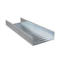 China Silver Hot Dip Galvanized Cable Tray HDG Customized Bending Radius for sale