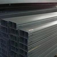 China Rectangular Long Span Cable Tray Steel Customized Width / Height for sale