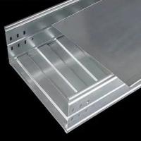 China Fireproof Corrugated Cable Tray Powder Coated / Painted Customized for sale