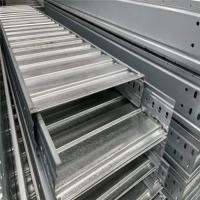China 50-200mm Corrugated Cable Tray Fireproof Customized Length Maximum Workload As Needed for sale