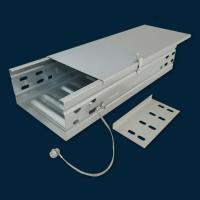 China Rectangular / Trapezoidal 500mm Cable Tray Hot dip Galvanized Silvery for sale