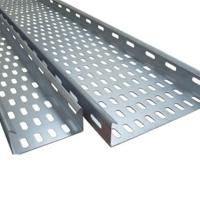 China High Load Capacity Gi Perforated Tray Weatherproof Cable Tray Fire Resistant for sale