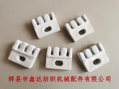 China Three Tooth Porcelain Comb Warp Machine Parts 3 Eyed Board for sale