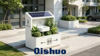 China Customizable Outdoor Flower Box AI Control Urban Planter Boxes With Data Analysis for sale
