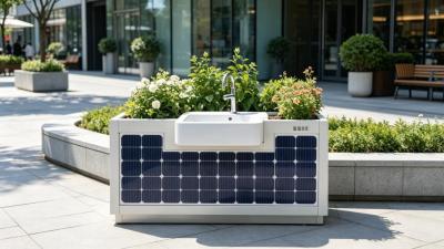China Phone Charging Outdoor Flower Boxes Auxiliary Lighting Outdoor Plant Box Customizable for sale
