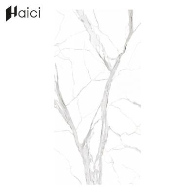 China High Temperature resistance 1600 x 3200 mm Large Porcelain Slab Gentleman White Sintered Stone For Wall Background and Table tops for sale
