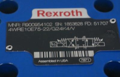 China Stable Running Rexroth Hydraulic Valves 4WRE6 4WRE10 Series for sale