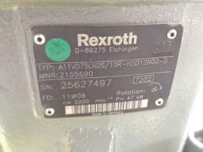 Cina Pompa a portata variabile a pistone assiale ISO9001 di serie di Rexroth A11VO75 approvata in vendita