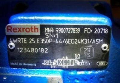 China Nueva válvula en la acción 4 WRTE 25 E 350 P - 44/6 EG. 24K31/A5M R900727839 en venta