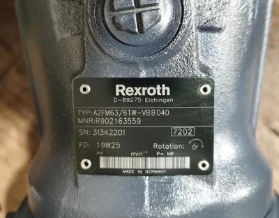 中国 A2FM63/61W-VBB040 R902163559固定軸ピストン モーター 販売のため