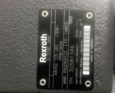 中国 Rexroth R902404123 A4VSO125LR2/30R-PPB13N00 AA4VSO125LR2/30R-PPB13N00の軸ピストン可変的なポンプ 販売のため