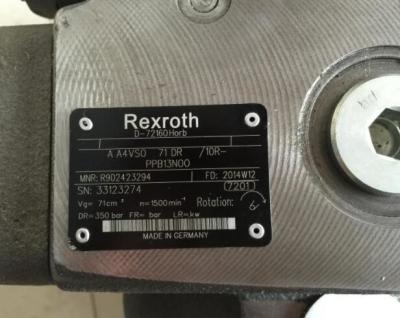 中国 Rexroth R902423294 A4VSO71DR/10R-PPB13N00 AA4VSO71DR/10R-PPB13N00の軸ピストン可変的なポンプ 販売のため